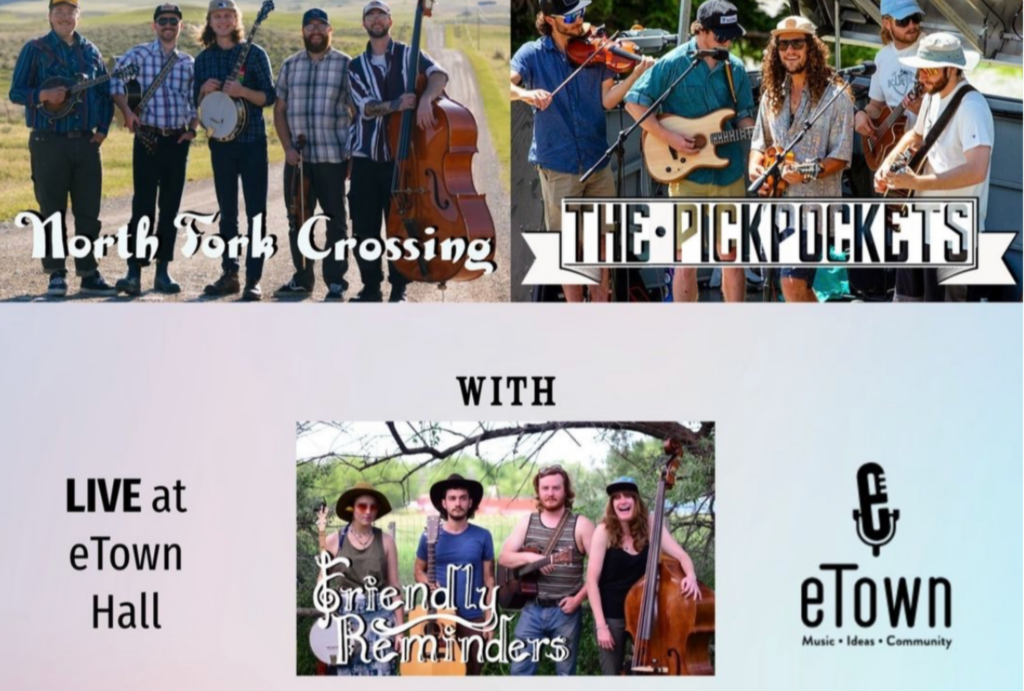 eTown Events: Bluegrass Showcase: North Fork Crossing, The Pickpockets ...